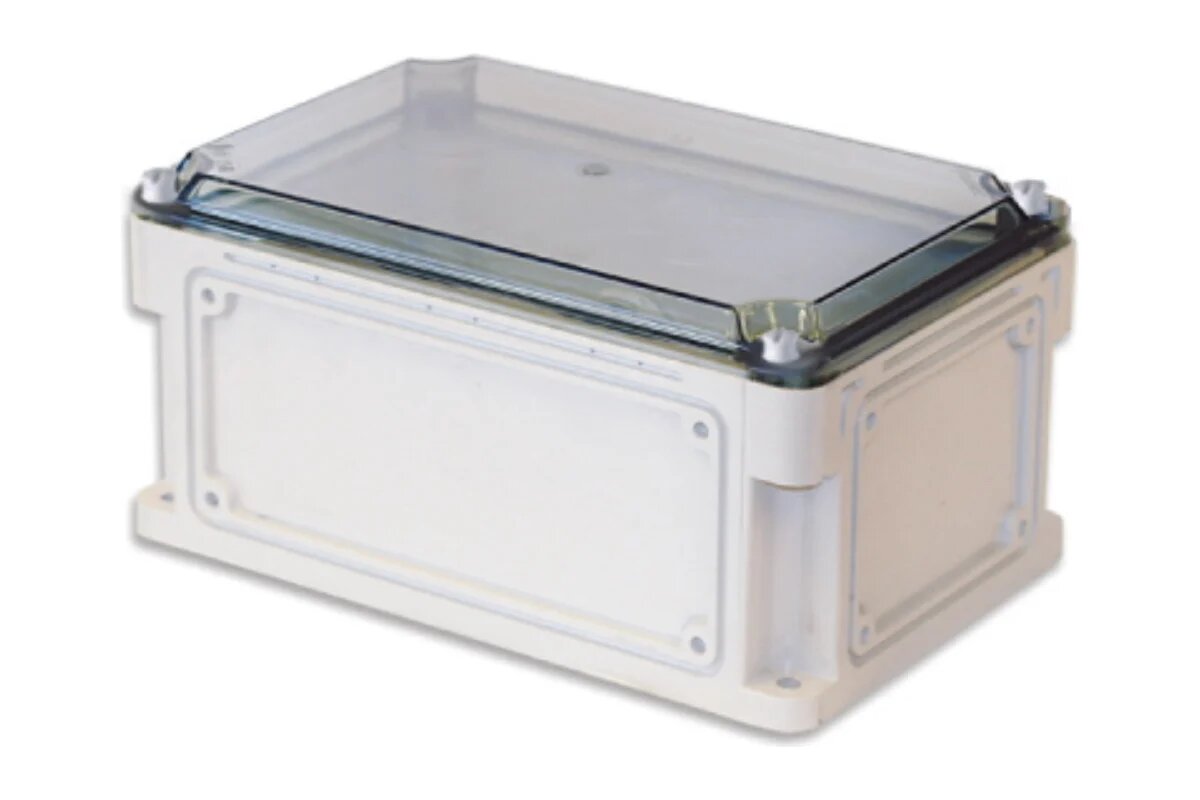 DKC Корпус IP67,400x200x146 , стнк. выбв. флнц, прозр. крыш. 542211