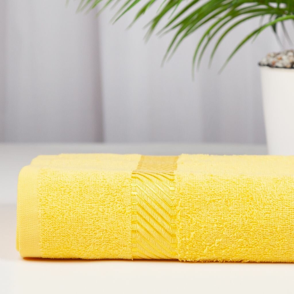 Полотенце махровое 70х140 см банное Wellness