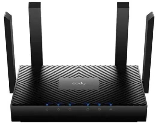 Wi-Fi роутер CUDY WR3000, AX3000, черный