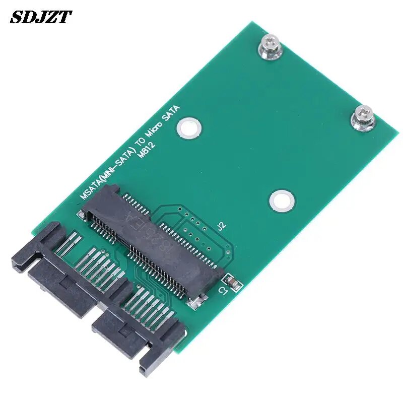 SDJZT Адаптер Mini PCIe PCI-e mSATA к 1.8" Micro SATA