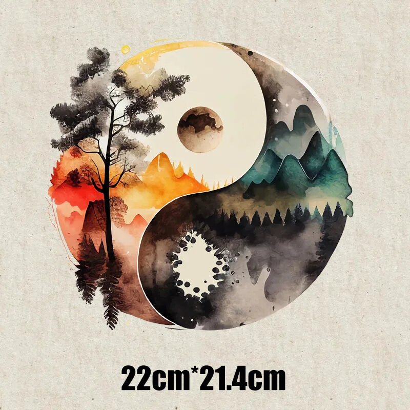 Термонаклейка Tai Chi Yin-Yang, Цвет: SXTH00247-4