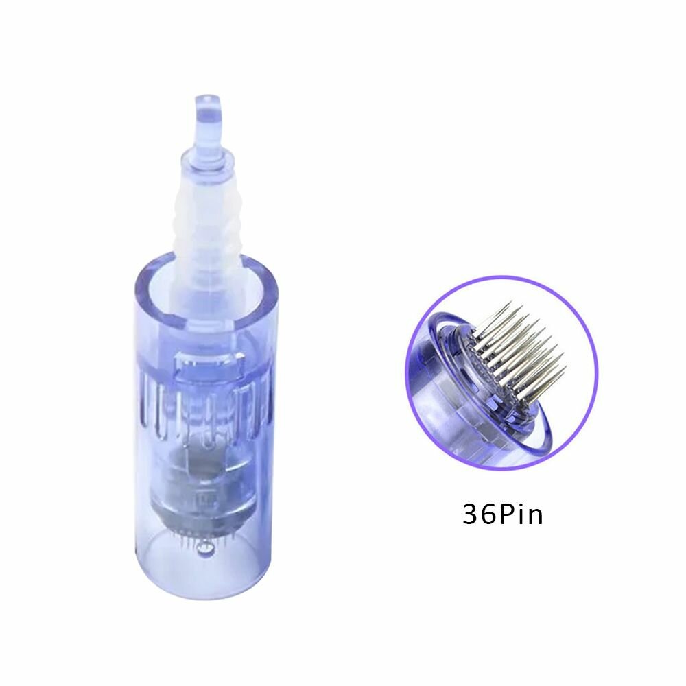 36 игл 10 шт Картридж Байонет на Насадка для дермапенов и мезопенов DERMA PEN My-M или Ultima N2/ M5/A6/ M7/ E30