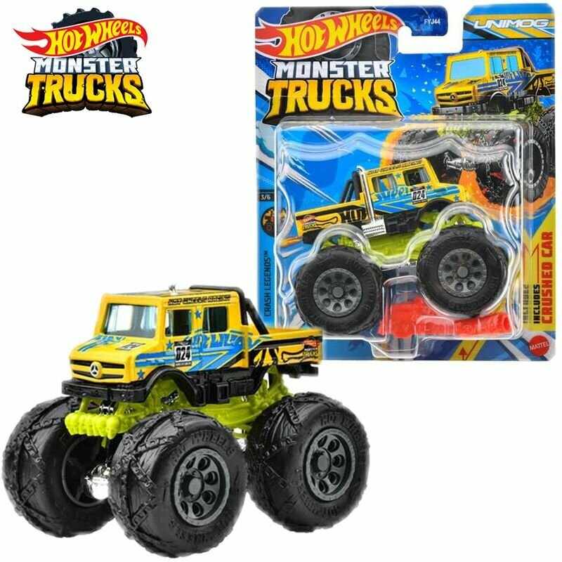 Машинка Mattel Hot Wheels Monster Trucks (Монстр трак)FYJ44 Unimog