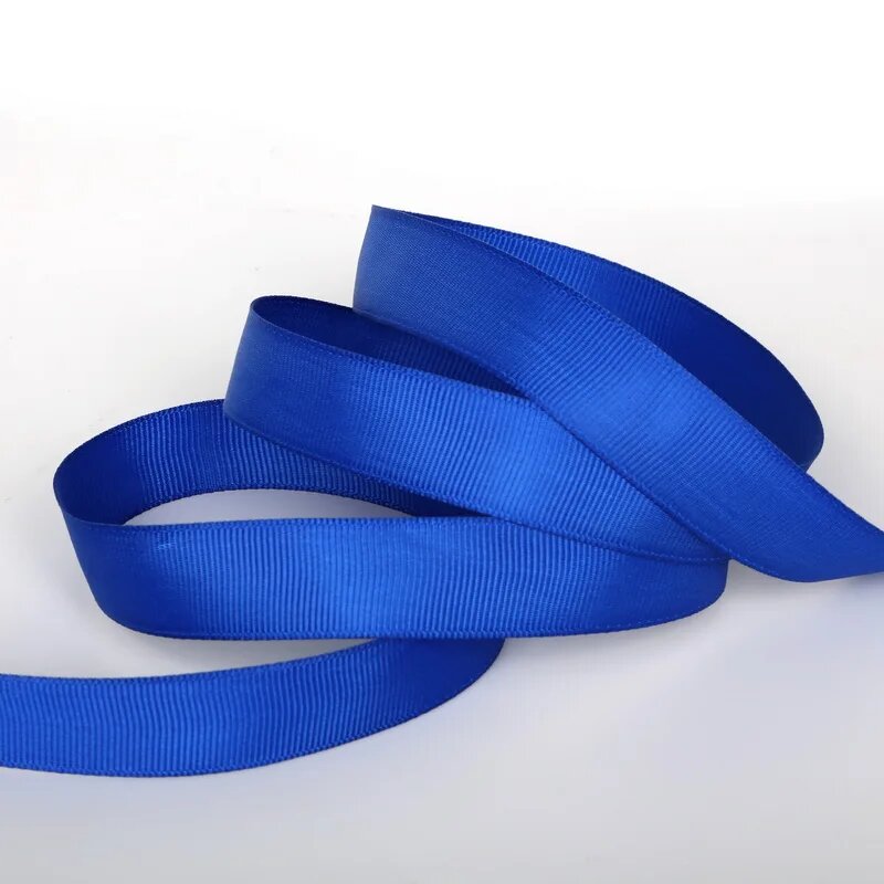 Полиэстровая репсовая лента Celadon Синий, Blue, 10mm