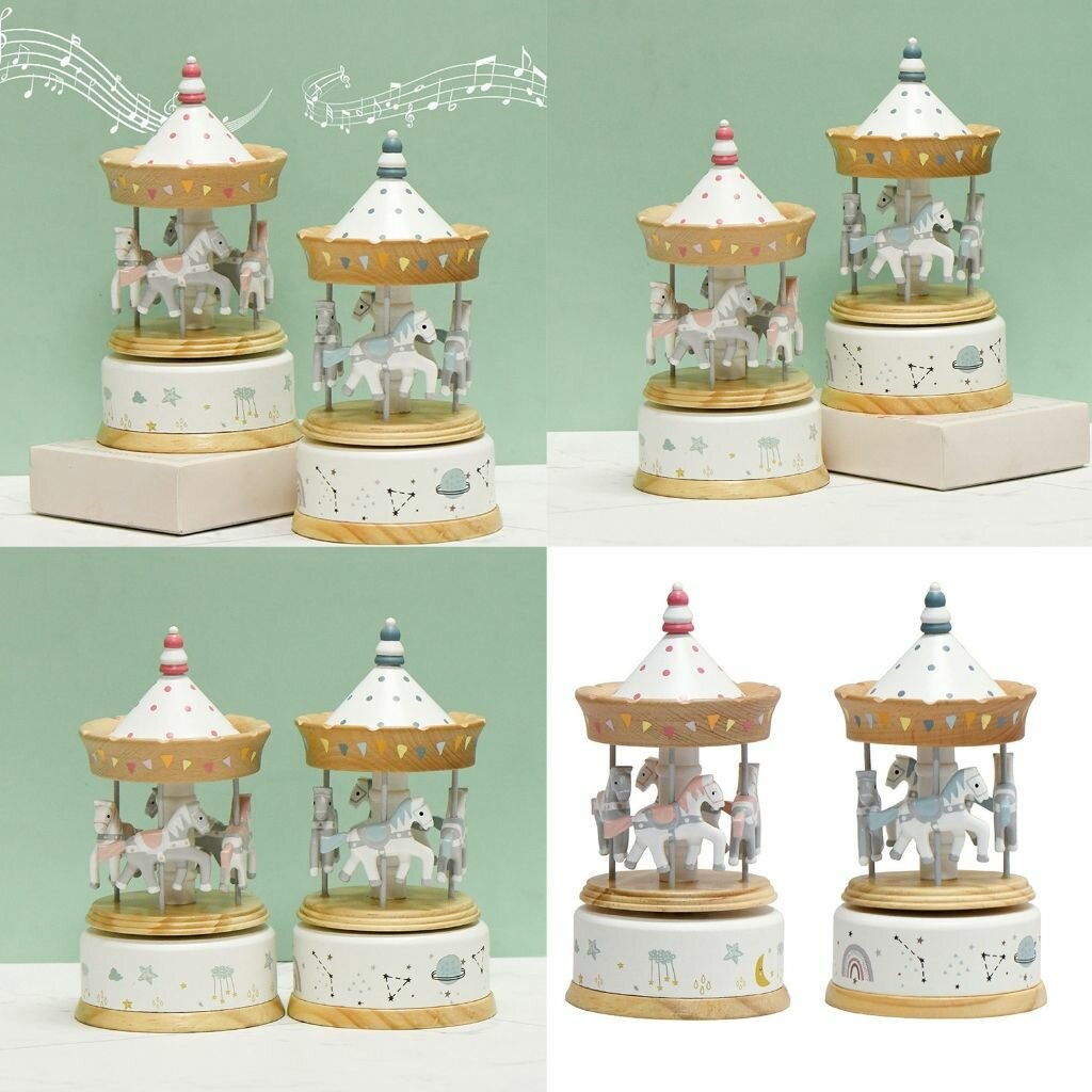 Деревянная карусель "Волшебный конь"