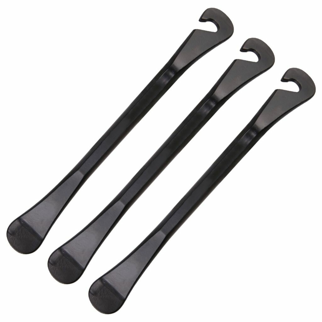 Инструмент для велосипеда, Лопатка для снятия покрышек велосипедных колес - черная, 3 шт.