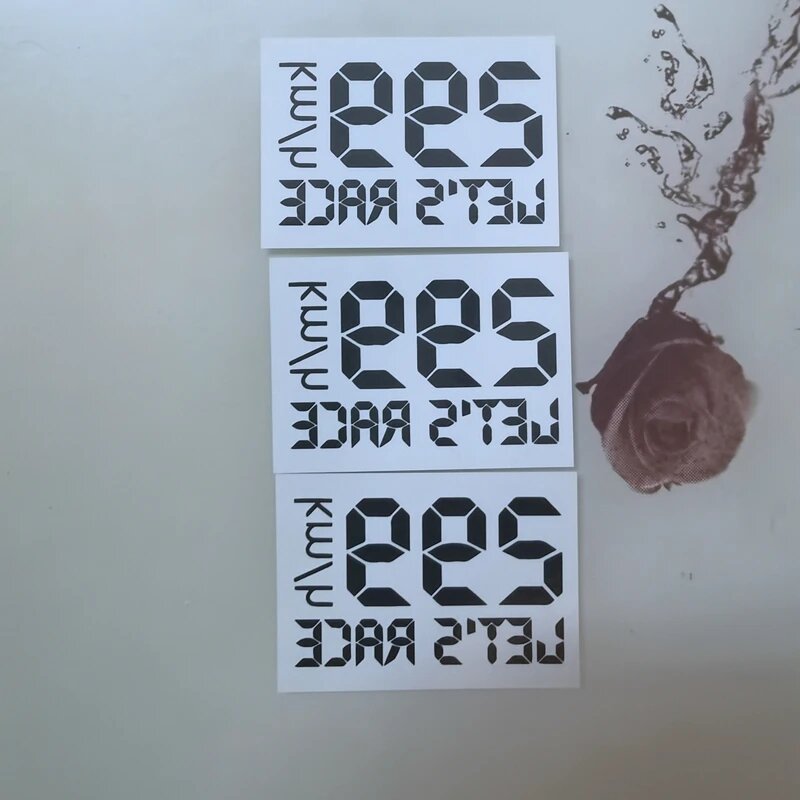 Временная татуировка Naxid Локомотив 299 км 3pcs