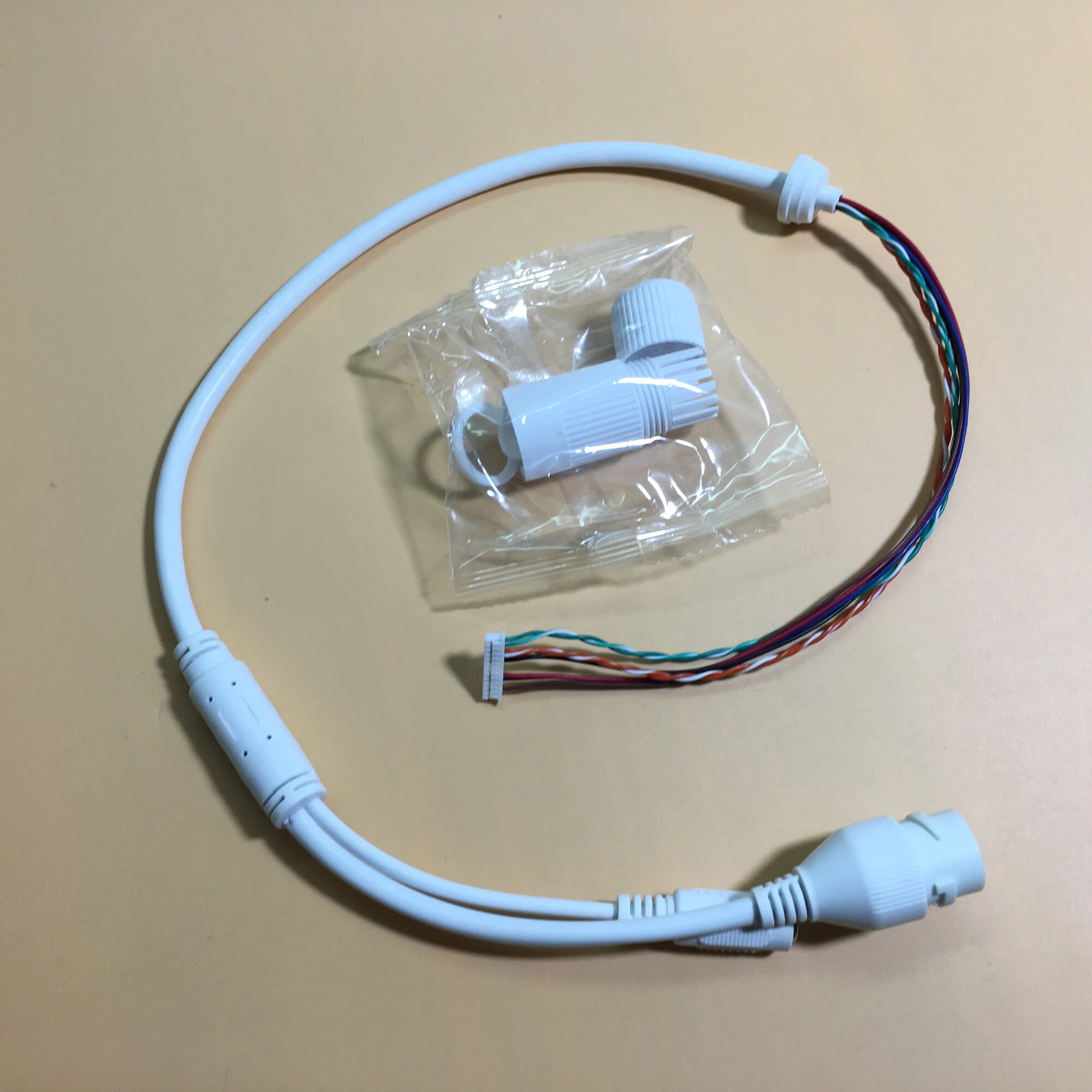 HSmart HD Ethernet Lan PoE кабель RJ45 для IP камеры Dahua White -1pcs