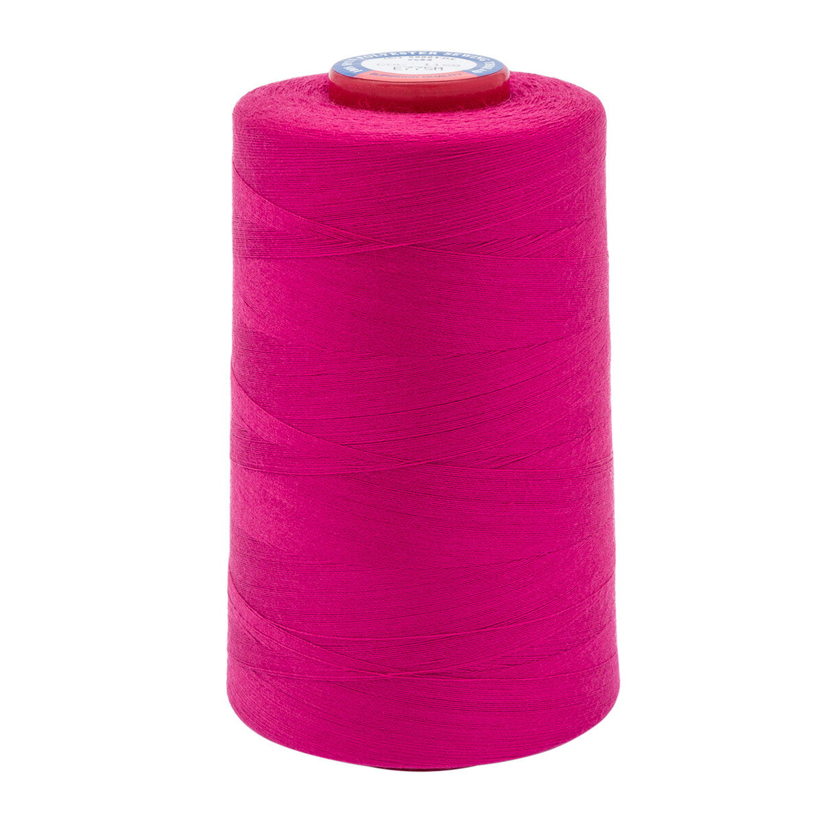 Нитки швейные №40/2, 4572 м (5000 ярдов), промышленные, mH EURON (1168 малиновый)