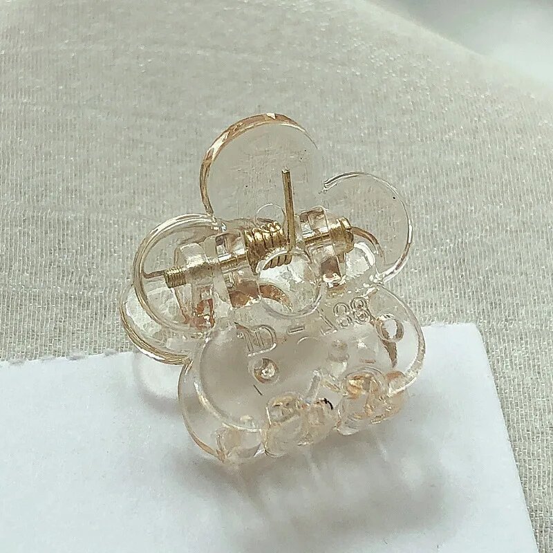 Мини заколка для волос корейская, цвет 020 B-12, 2см