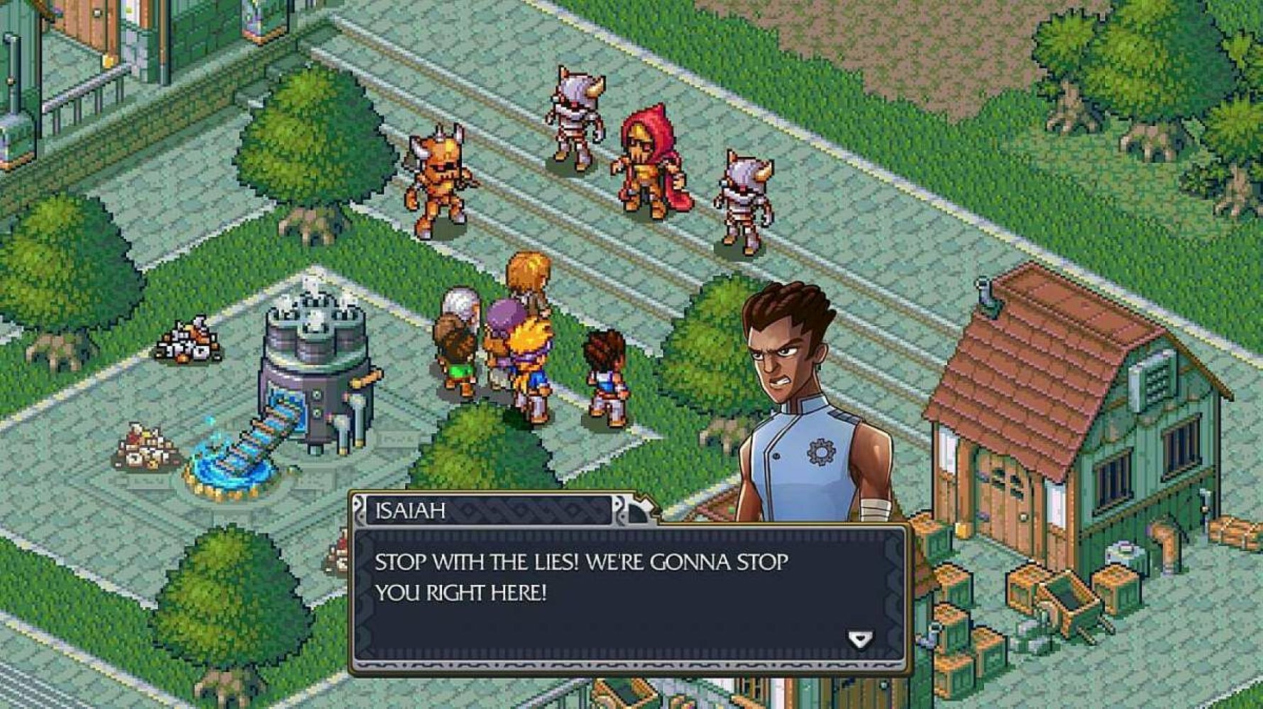 Игра Lock's Quest PS4 Английский язык Диск на PlayStation 4 — фото 1