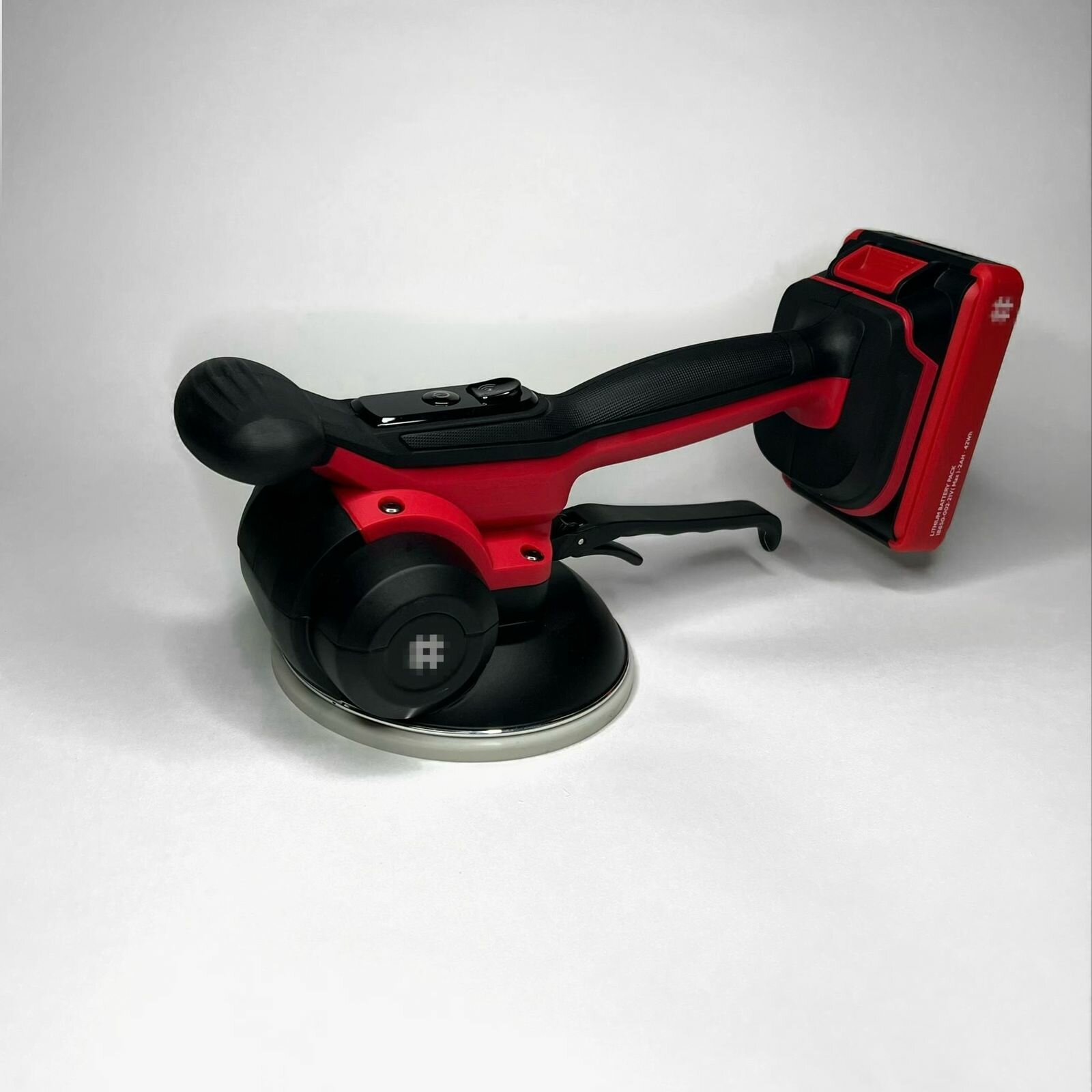 Виброприсоска 9395 Белая для укладки плиток / керамогранита / крупноформатной плитки