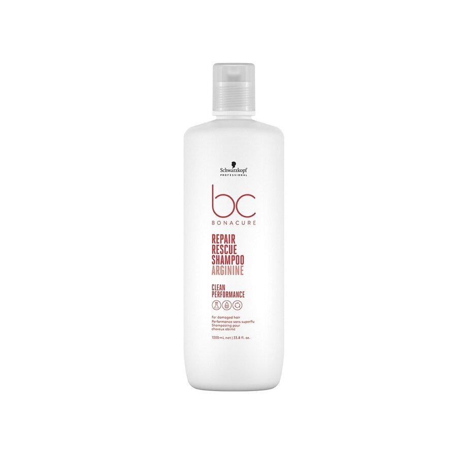 Schwarzkopf Professional Schwarzkopf Bonacure Repair Rescue Shampoo - Шампунь для поврежденных волос 1000 мл