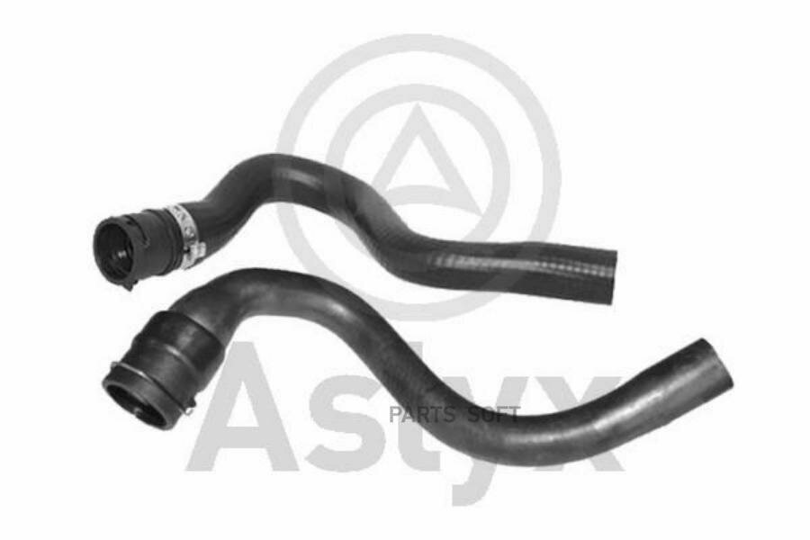 AS204507 ASLYX К-КТ патрубков отопления OPL CORSA C/COMBO/MERIVA 1.4XE-1.6/1.8 94-10