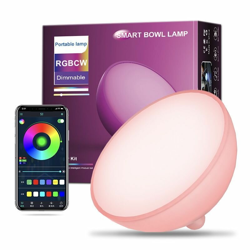 XIGAOLED XIGAO-15080 Смарт Bluetooth Дудл Смарт Настольный Ночной Свет