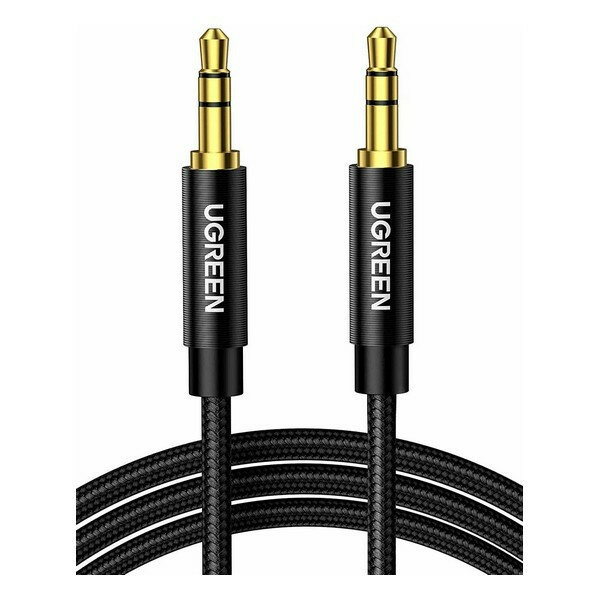Кабель Ugreen AV112 3.5 Jack (M) - 3.5 Jack (M) 1м (50361) черный