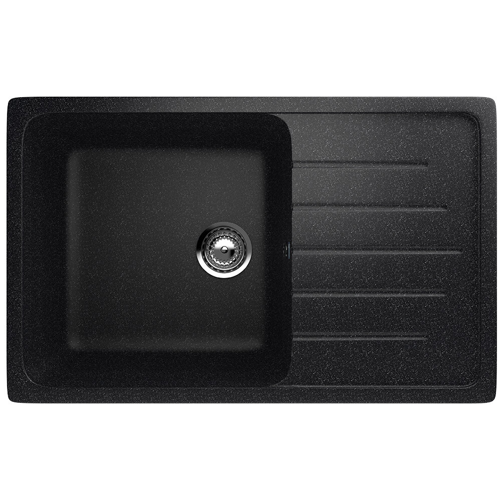 Кухонная мойка Ulgran Classic U-400-308 черный