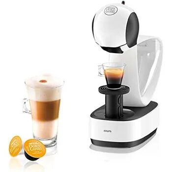 Krups Капсульная кофемашина Кофе в капсулах YY3876FD Nescaf Dolce Gusto Infinissima, 15 бар, белый