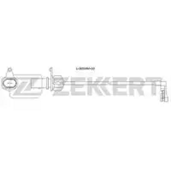 ZEKKERT bs-8124 (8K0615121 / 8T0907637) датчик износа тормозных колодок Audi (Ауди) a6 IV 10- a4 IV 07- q5 08-