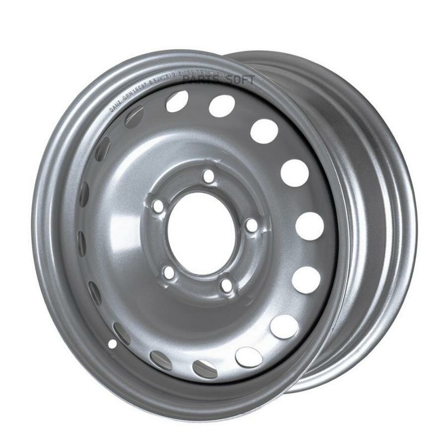 Диск штампованный r16 6.5j 5x139.7/98.6 et40 ganz silver grn16087 для ваз 2121, 2123, 2131