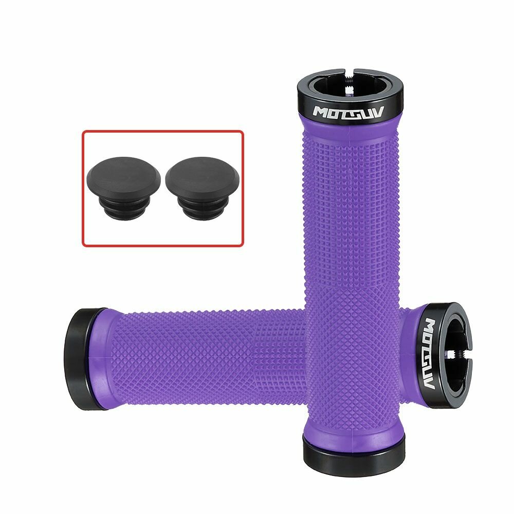 Грипсы для велосипеда, Grips 2 штуки, с Кольцо из алюминиевого сплава алюминий пара
