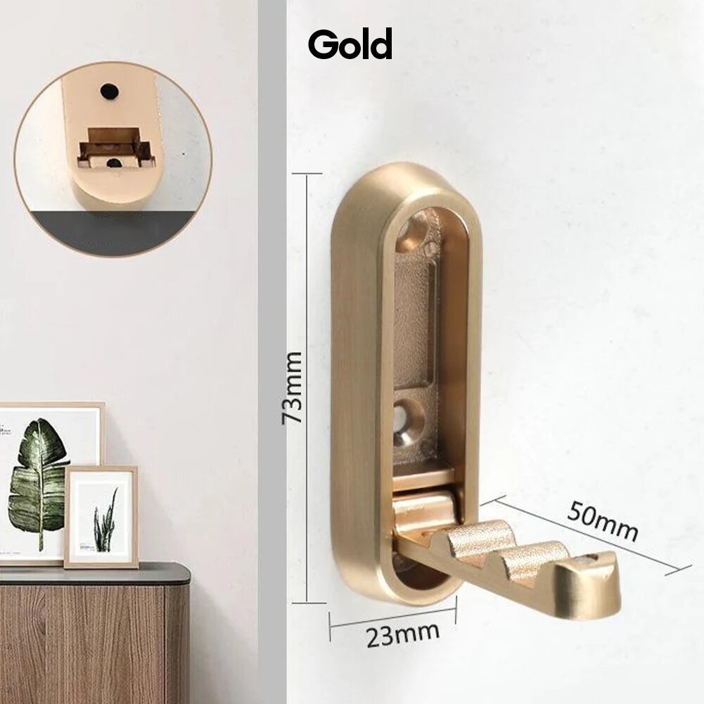 Настенный крючок Gold, 73x23x50 мм
