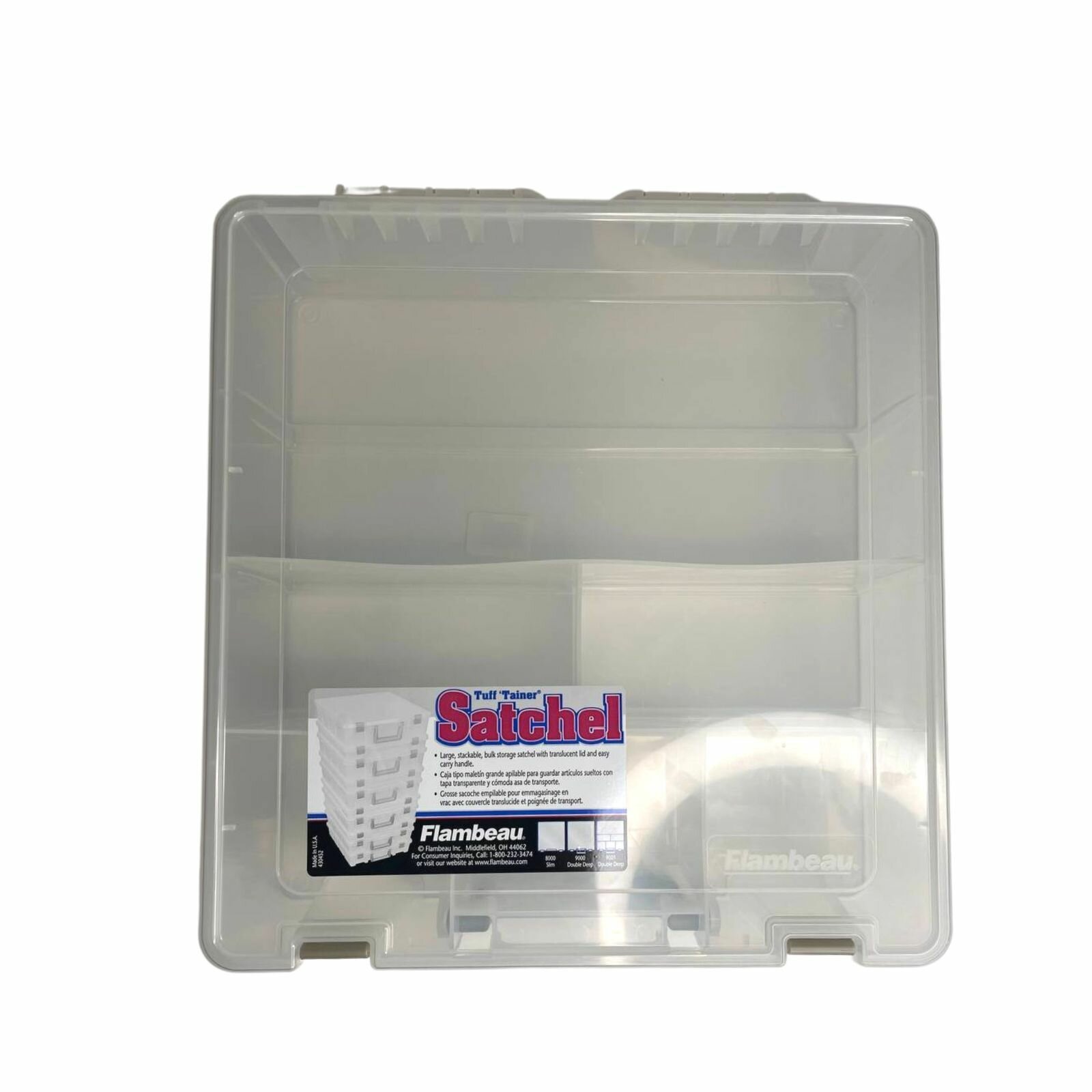 Органайзер рыболовный Коробка универсальная для рыболовных приманок, для воблеров, спиннербейтов Flambeau 9001