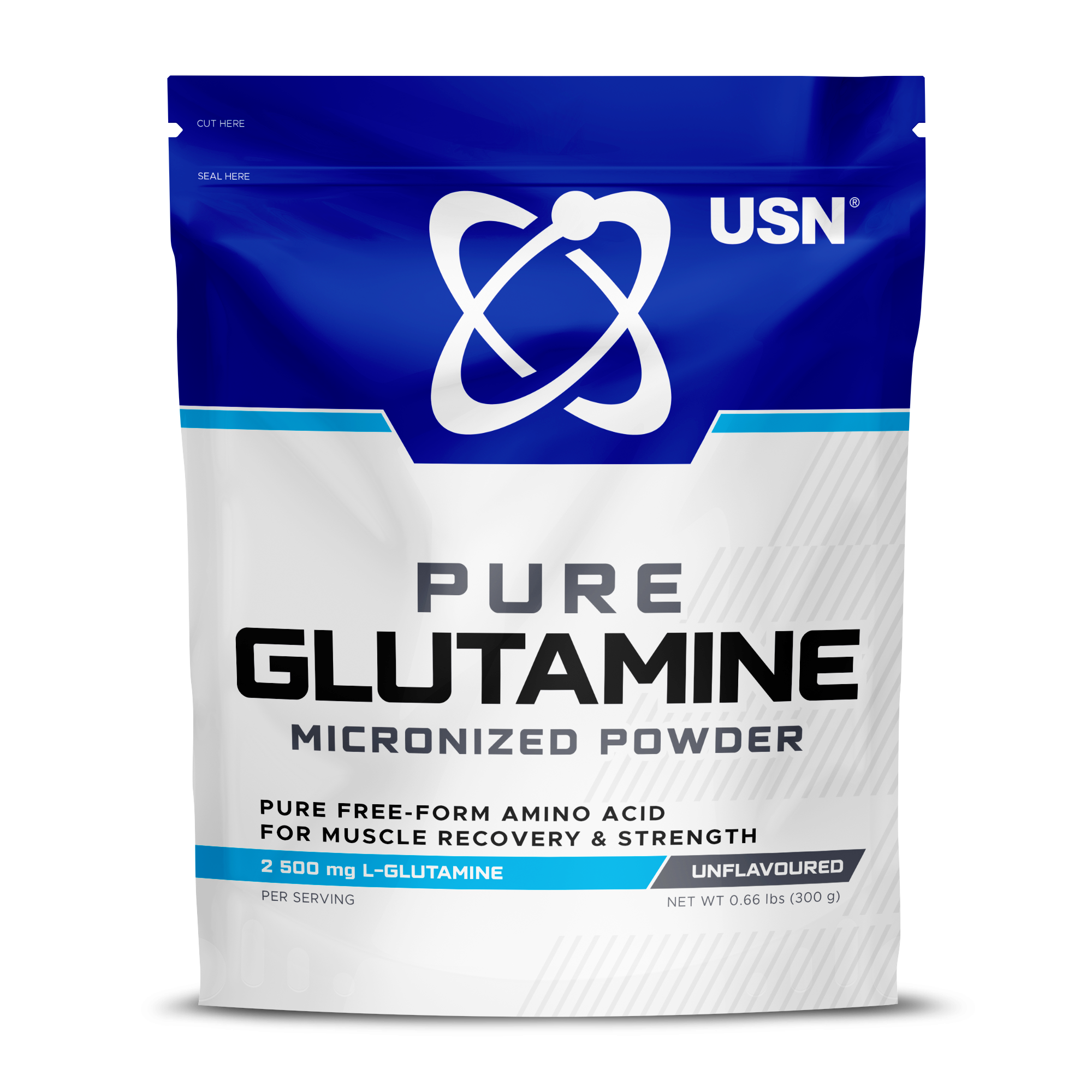 USN Pure Glutamine ПЬЮР ГЛУТАМИН, порошок, 300 гр