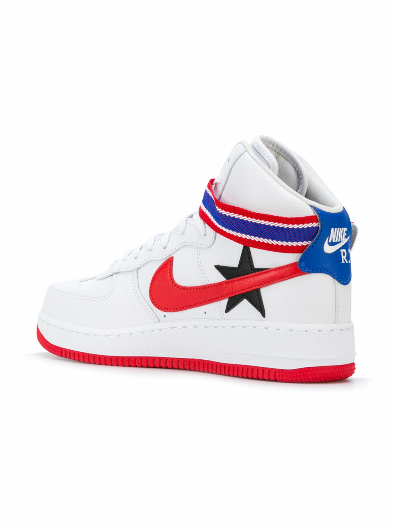 Кроссовки NIKE Air Force 1 High, размер 11.5 US, серебристый — фото 1