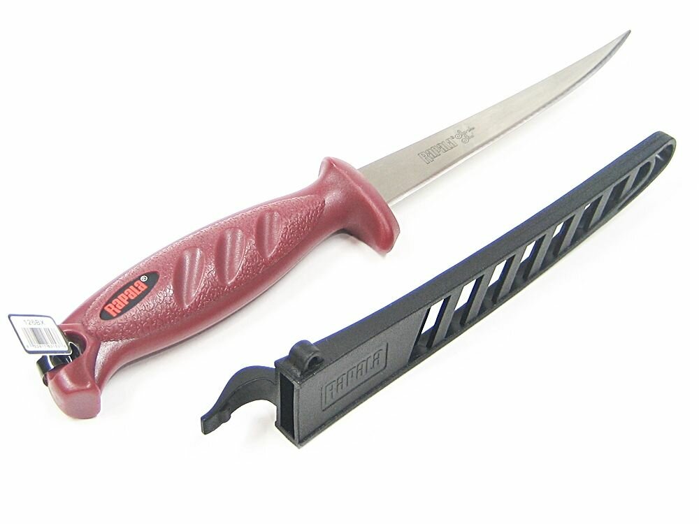 Филейный нож Rapala Promotional Knife лезвие 15см с чехлом