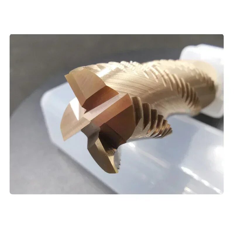Твердосплавные черновальные концевые фрезы, 4-зубые фрезы с ЧПУ, фрезы для грубой обработки металла HRC55 3,4,5,6,7,8,10-20 мм 6.0X25X6DX100
