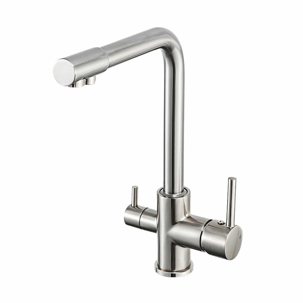 Водоразборный кран, для воды, с вентилем, Ду 600, чугун, серебристый