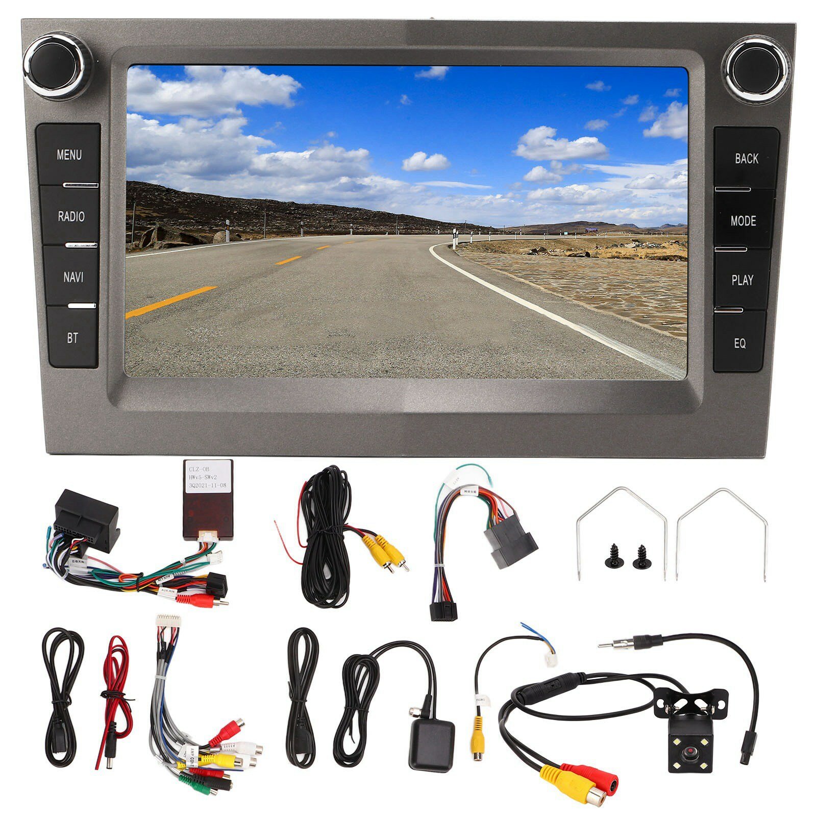 7-дюймовый GPS-навигатор с поддержкой CARPLAY, мультимедийная магнитола, видеоплеер для Android 11.0, замена для Antara 2006-2011 гг.