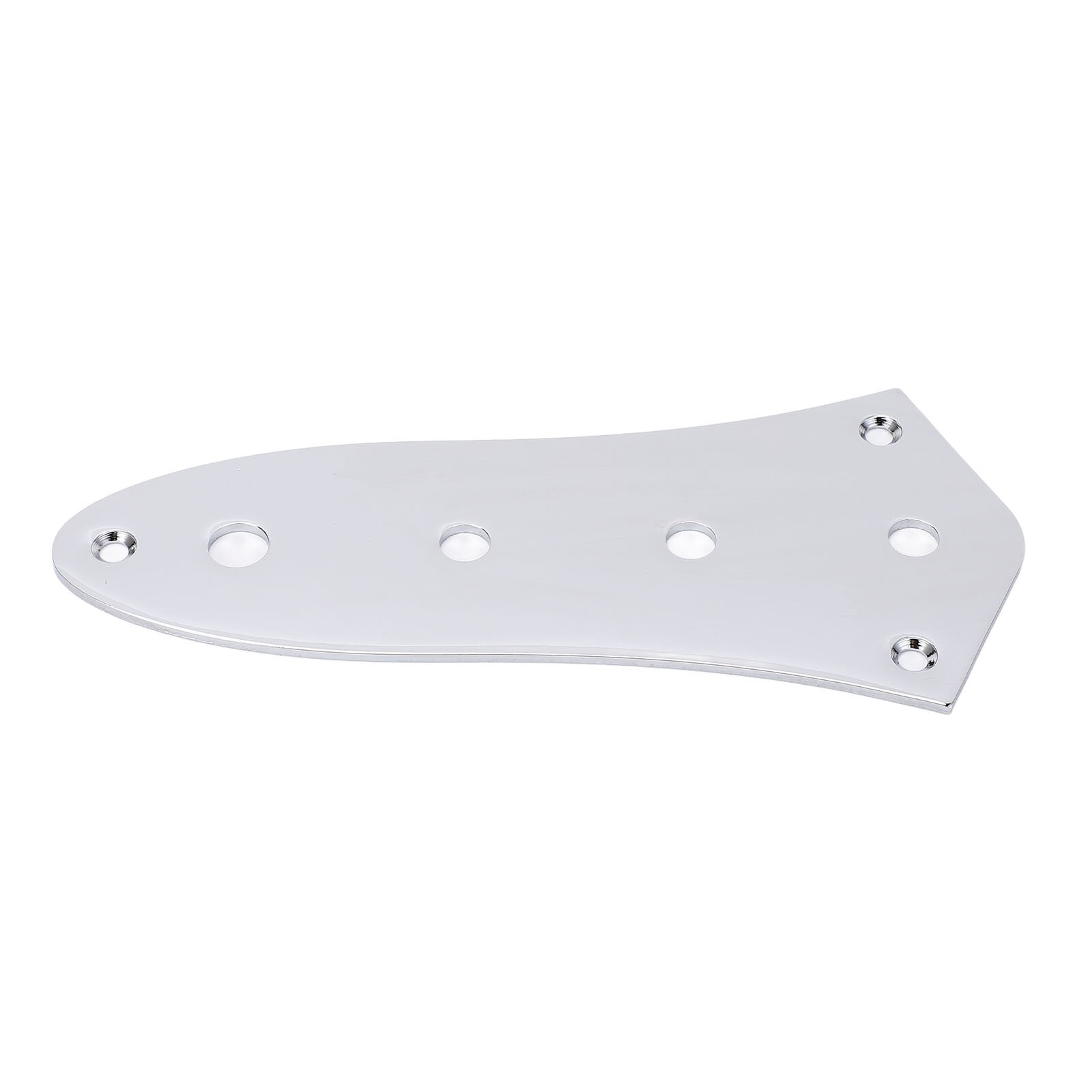 Панель управления для бас-гитары Jazz Bass, 4 отверстия, стальная, металлическая, замена для электрогитары.