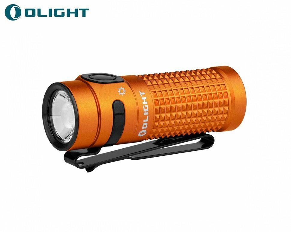 Фонарь Olight Baton 4 Orange, 16340, Luminus SST-40, 170 метров, 1300 люмен (Комплект)