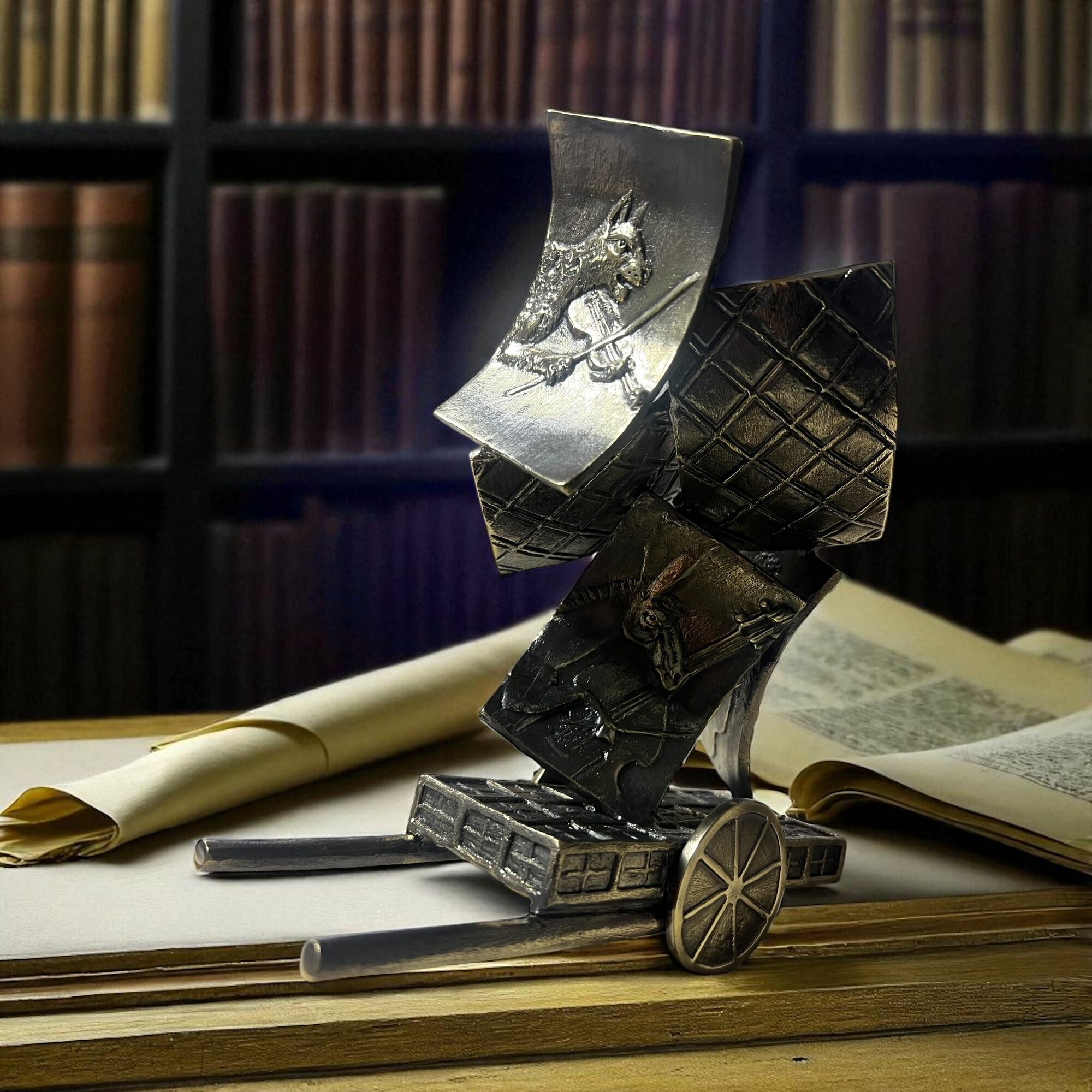 Композиция "Бременские музыканты".