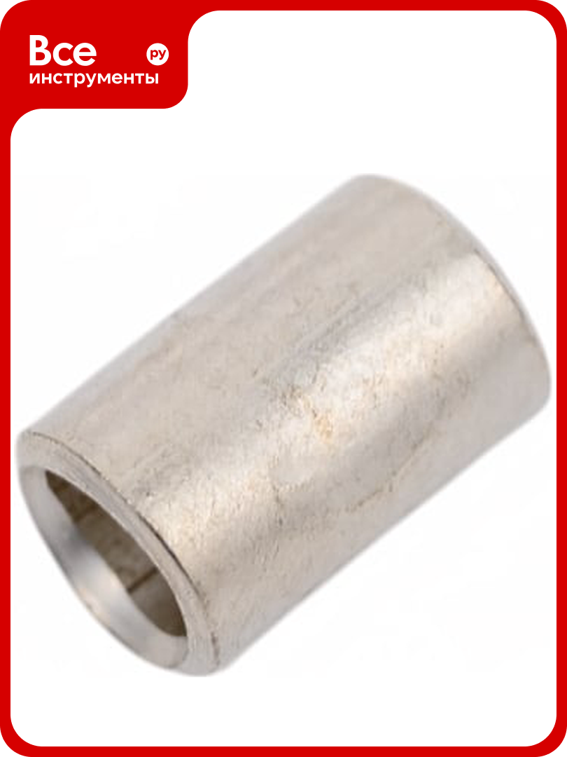 Гильза кабельная КВТ ГМЛ-П 4 (100 шт./упак. ) 92333 для параллельного соединения