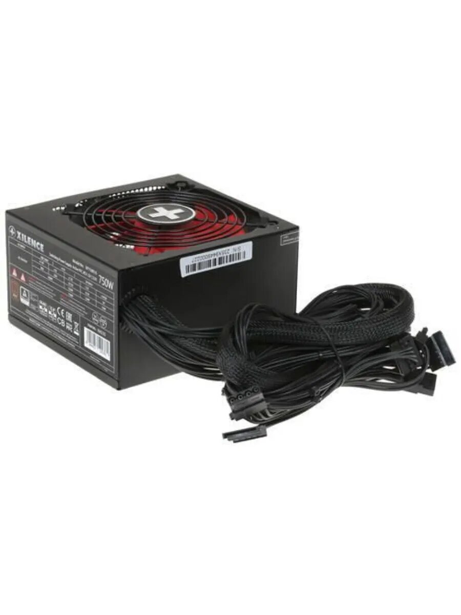 Gaming series XN235 XP750R10 черный 750 Вт, 80+ Bronze