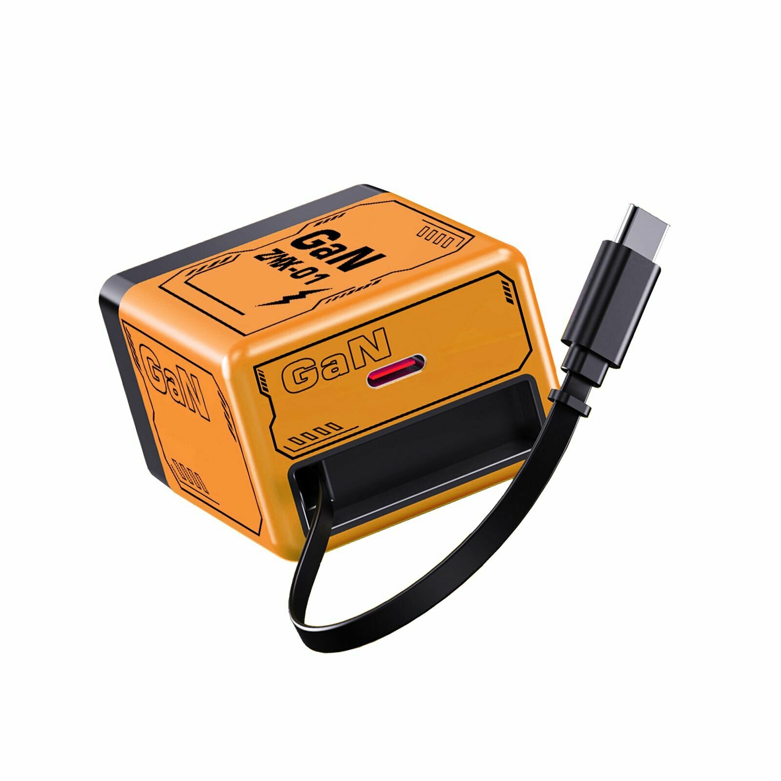 120 Вт Зарядное устройство для телефона с двумя портами и удаленной несложной работой