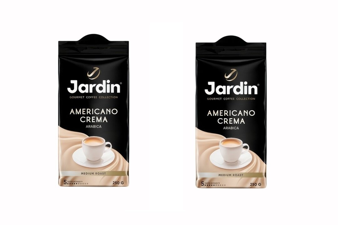 Jardin Кофе молотый americano crema, 250 г, 2 уп.