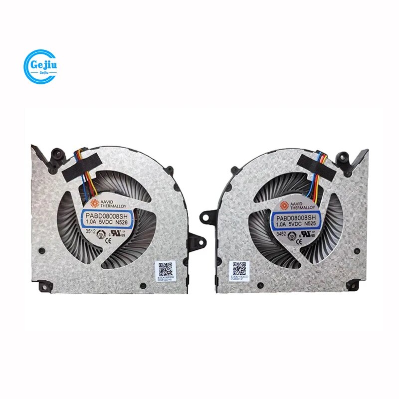Охлаждающий вентилятор для ноутбука Youwoona 15P2 17T2 Pulse16 C14VH N525 N526 PABD08008SH
