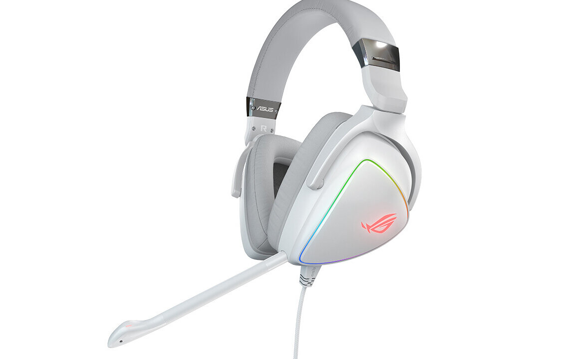 Игровые проводные наушники унисекс ROG Prism Limited Edition 7.1 объемный звук и USB-C интерфейсом 7138071