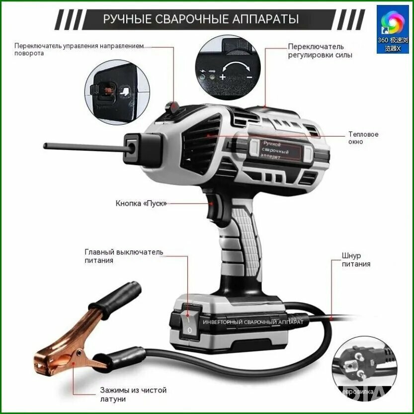 Эксклюзивный аппарат для сварки скруток 220В