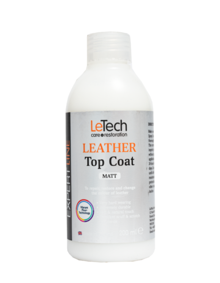 LeTech Expert Line Защитный лак для кожи Матовый (Leather Finish Matt) 200мл