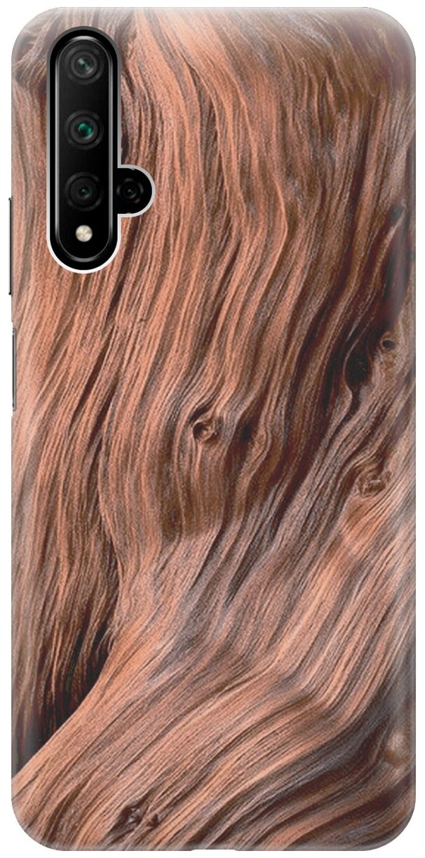 Силиконовый чехол на Honor 20, Huawei Nova 5T, Хонор 20, Хуавей Нова 5Т с принтом "Ствол дерева"