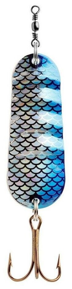 Блесна колеблющаяся Abu Garcia Atom 20g S/Blue flash