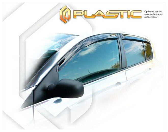 Ветровики дверей Classic полупрозрачный Renault Megane хетчбек Год выпуска 2003-2006