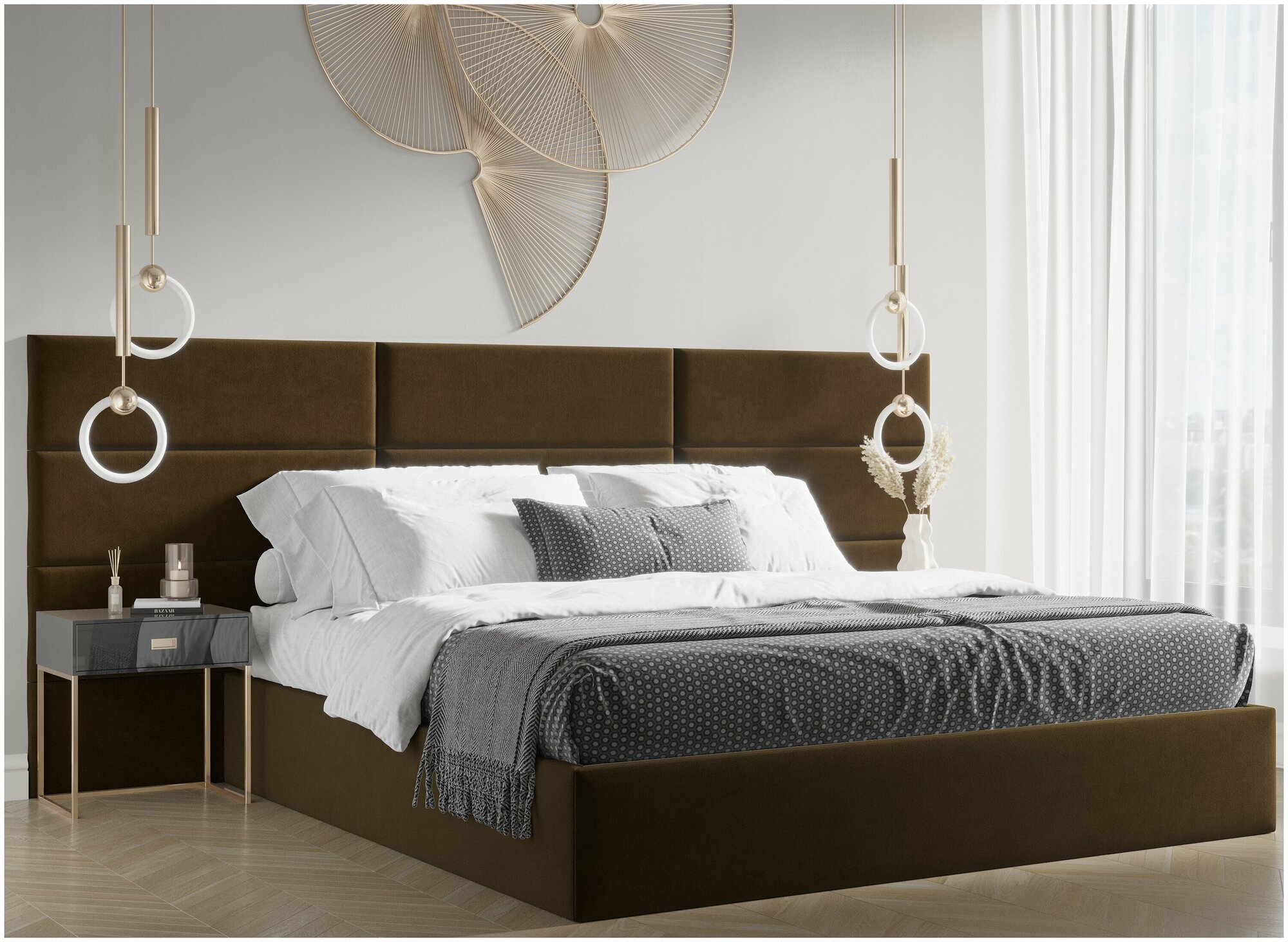 Мягкие самоклеющиеся стеновые 3д панели Ёва, настенный декор для дома, гостиной, спальни и кухни, декоративная интерьерная накладка в изголовье кровати 10 шт