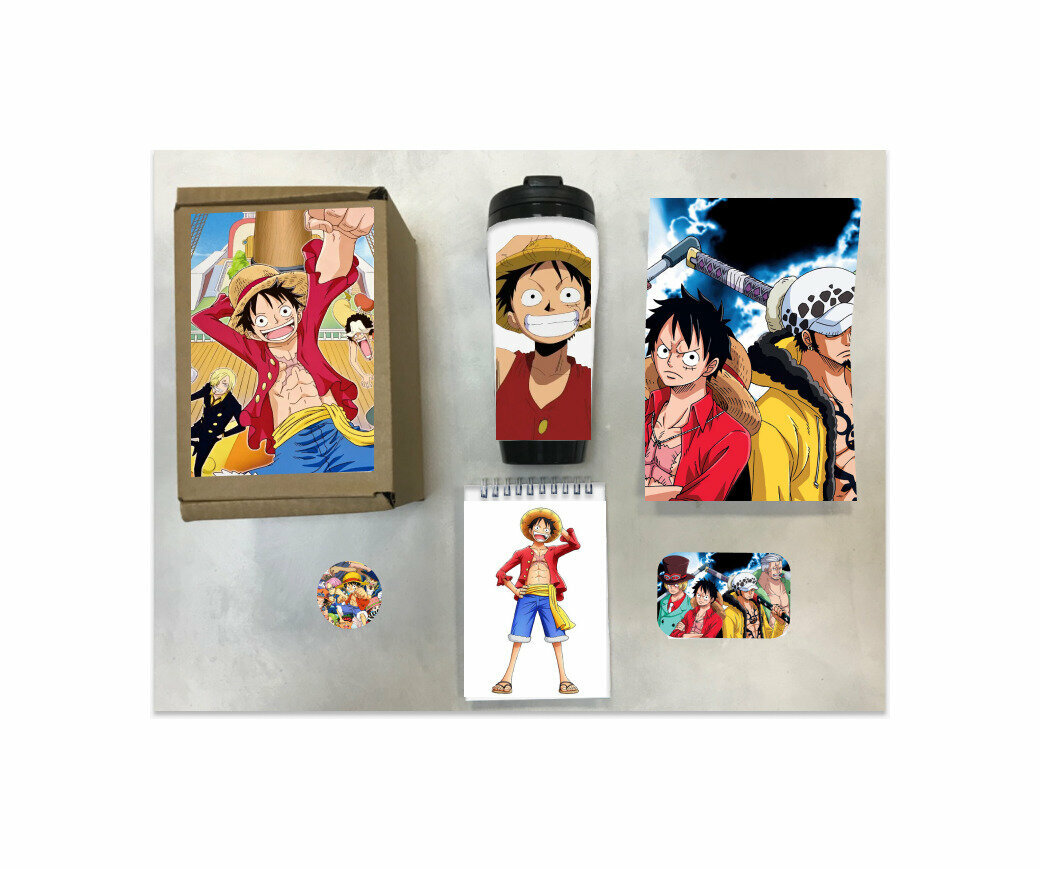 Бокс GOODbrelok принт "Ван Пис, One Piece" - OP0003