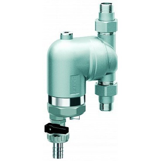 Фильтр Far 100мкм, с магн. встав, под манометр, Max: 95 °C, 25 бар, поворот. соед. 3/4" НР